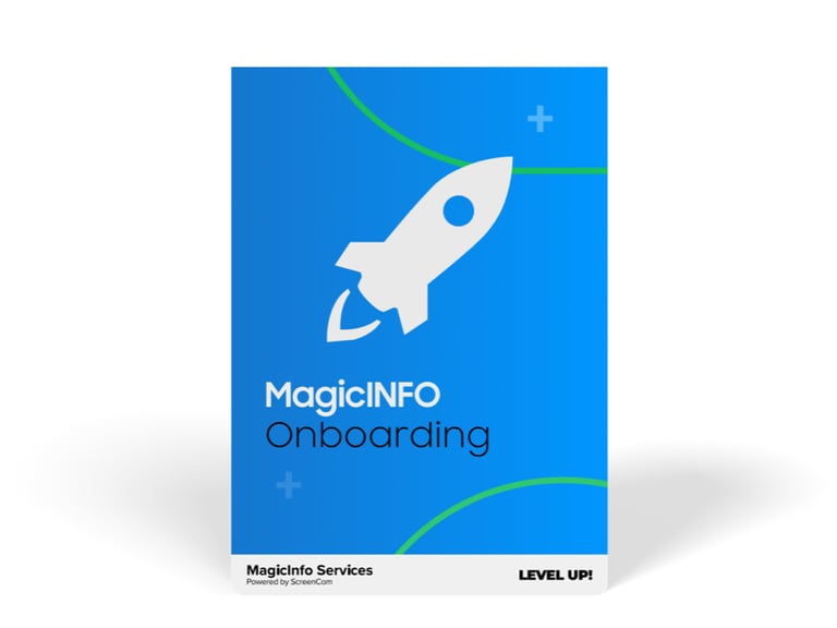 MagicINFO Onboarding Service - Kickstart Your Signage Project