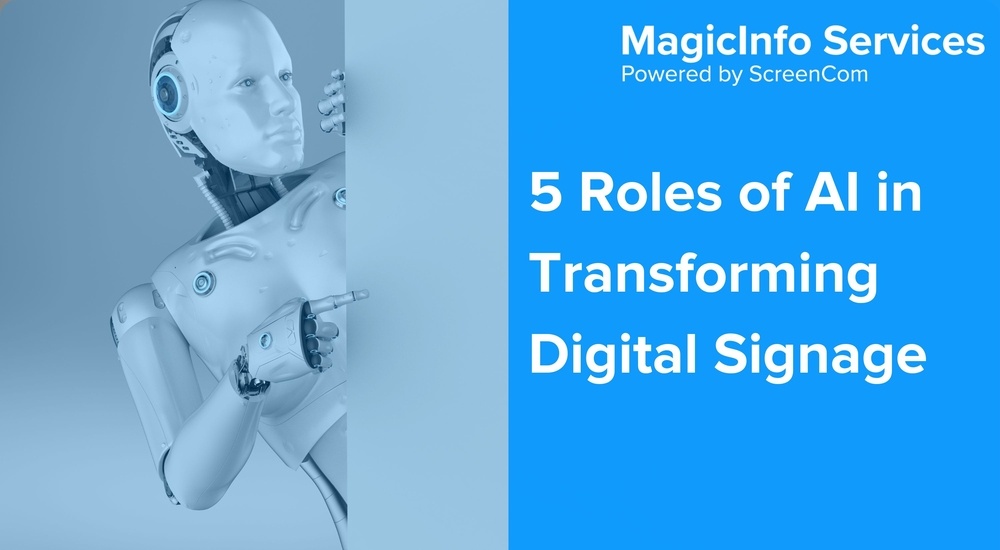 Bring Business Content To Life With MagicINFO Digital Signage Software